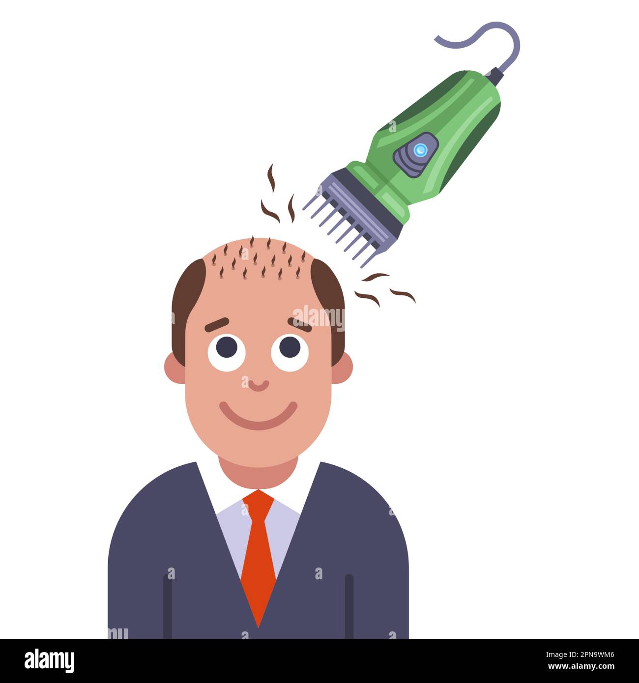 Baldspot Stock Vector Images - Alamy