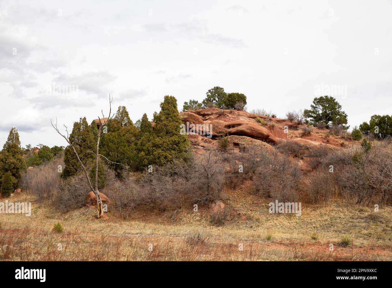 Garden of The Gods Rock Formation Stock Photo - Alamy