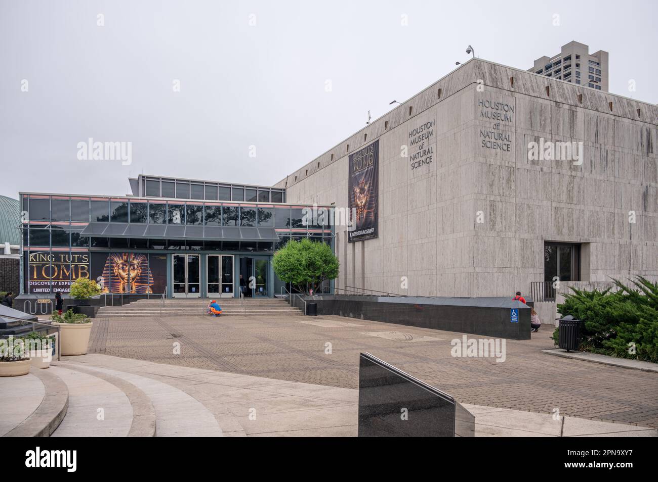 Houston, Texas - April 7, 2023: Exterior of the Houston Museum of ...