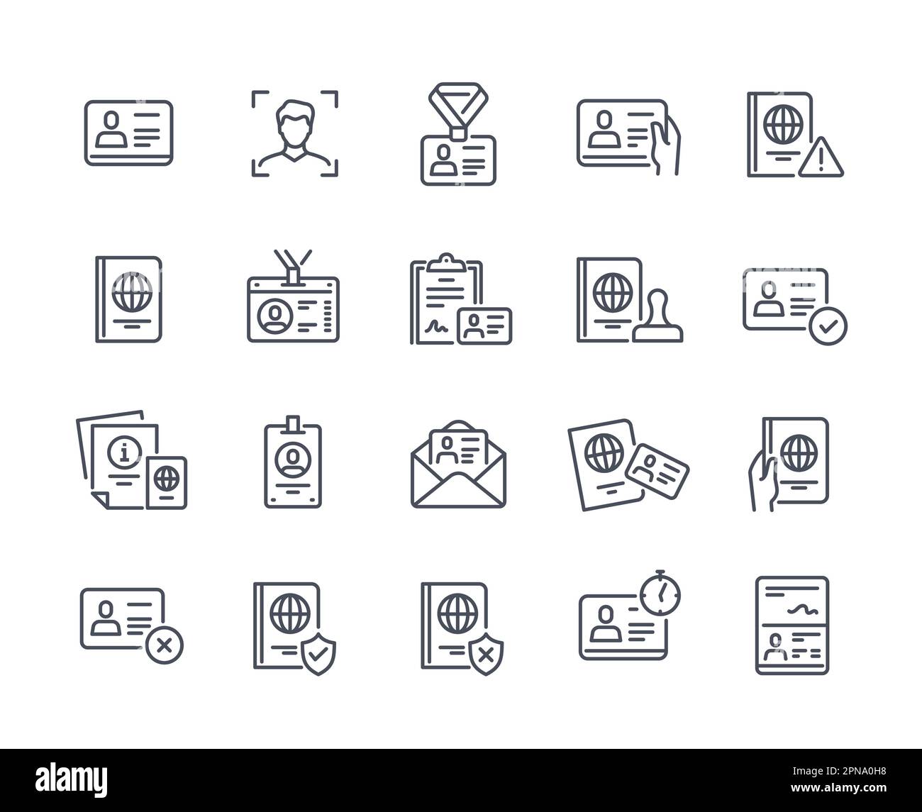 Official photo id Cut Out Stock Images & Pictures - Alamy