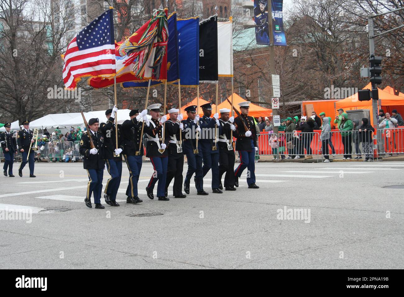 St. Patrick's Day Parade 2023 in St. Louis, Missouri, USA Stock Photo ...