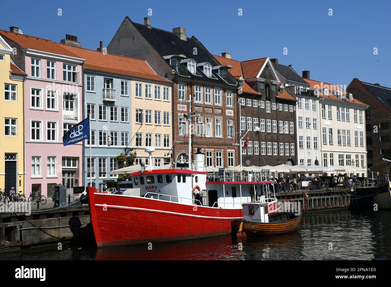 Nyhavn in Denmark is a popular 17th-century waterfront attraction that ...