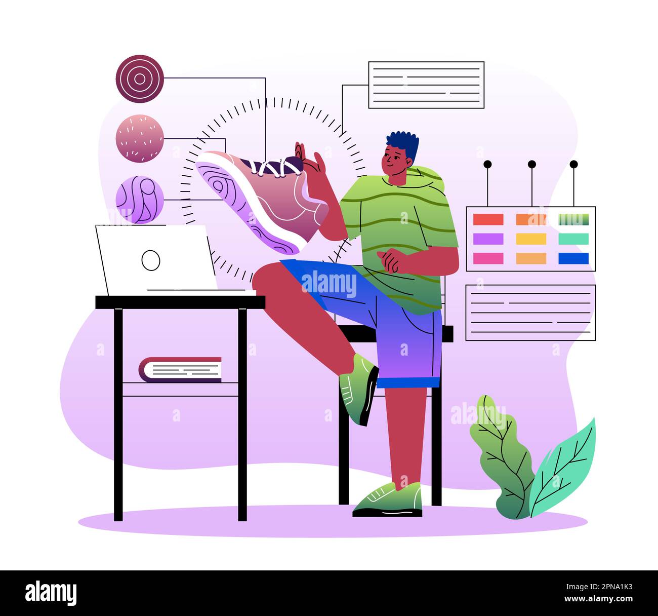 Scene designer Stock Vector Images - Alamy