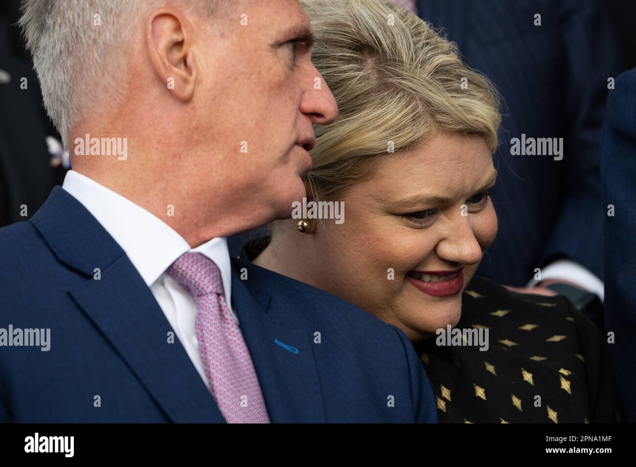 Washington, USA. 17th Apr, 2023. Speaker of the House Kevin McCarthy (R ...
