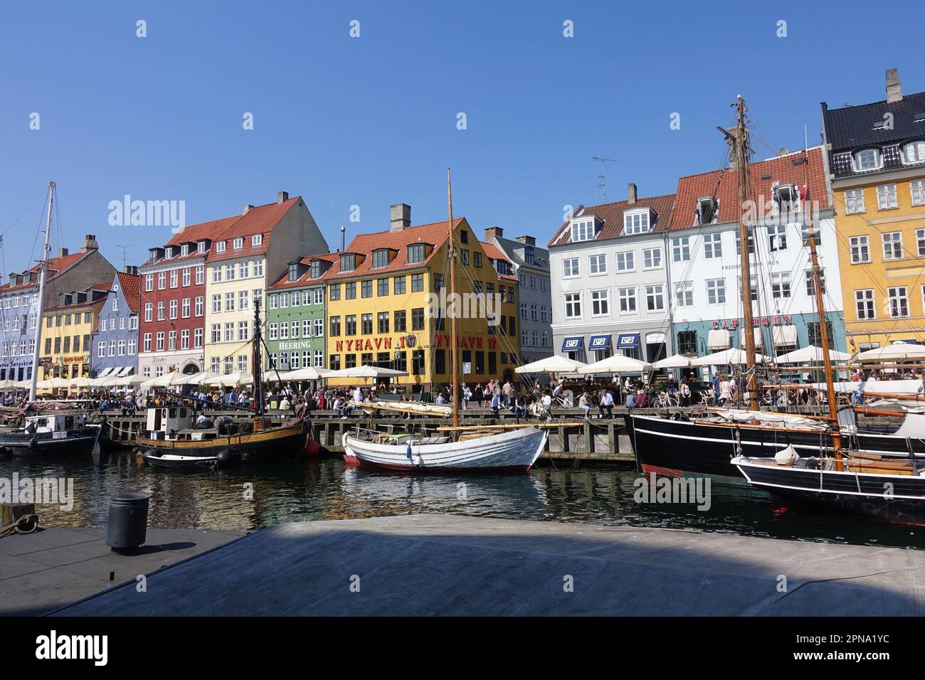 Nyhavn in Denmark is a popular 17th-century waterfront attraction that ...