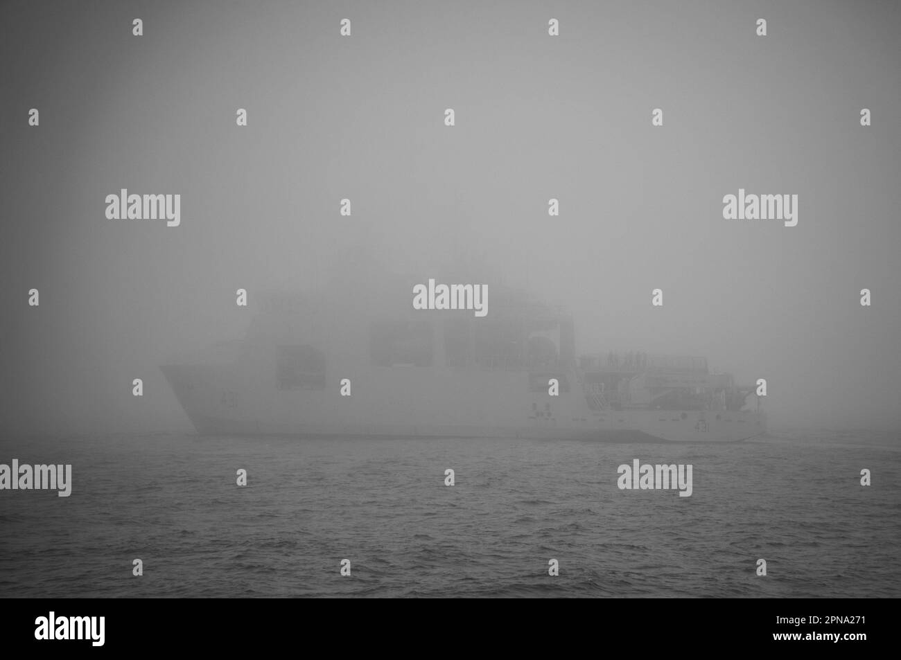 Arctic and Offshore Patrol Vessel (AOPV) HMCS Margaret Brooke operating ...