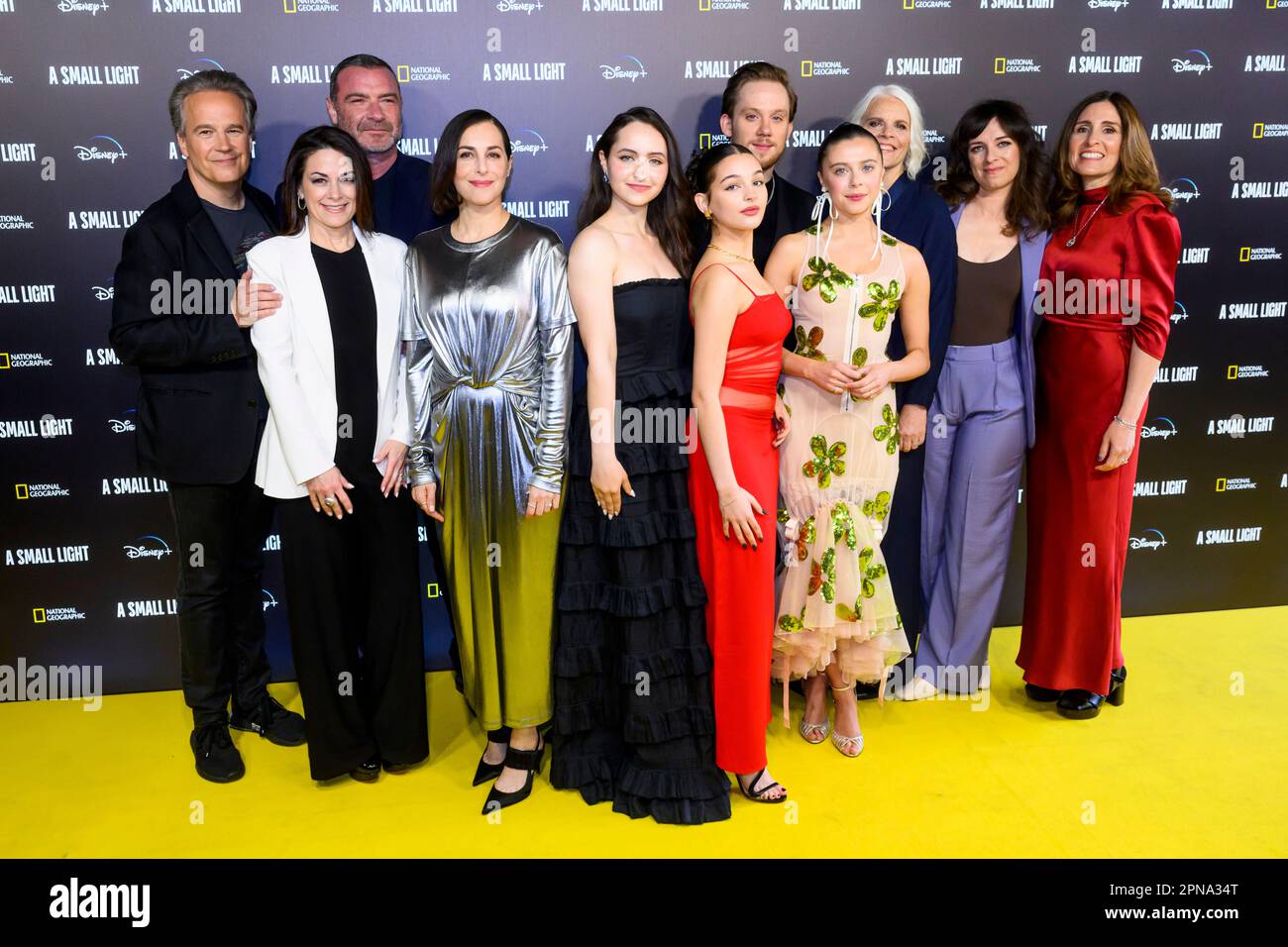 Amsterdam, Netherlands. 17th Apr, 2023. The Cast with Lief Schreiber ...