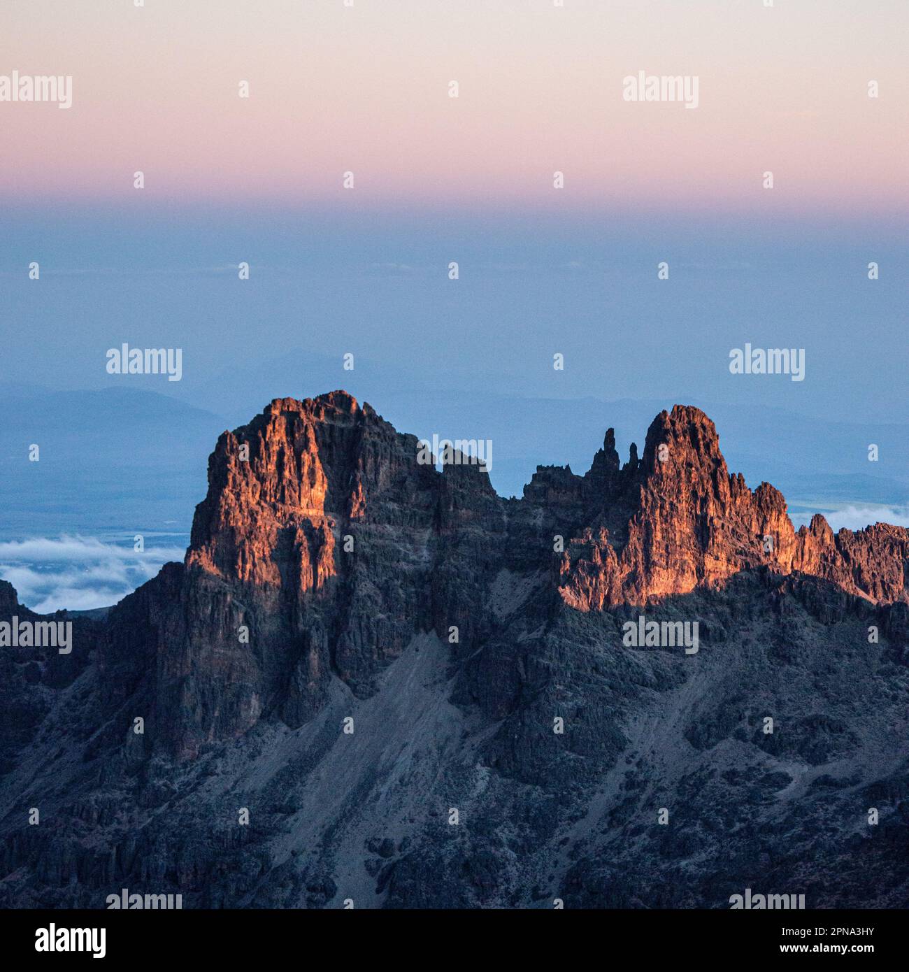 Views at an altitude of 4850m above sea level. This is the wonderful Mt ...