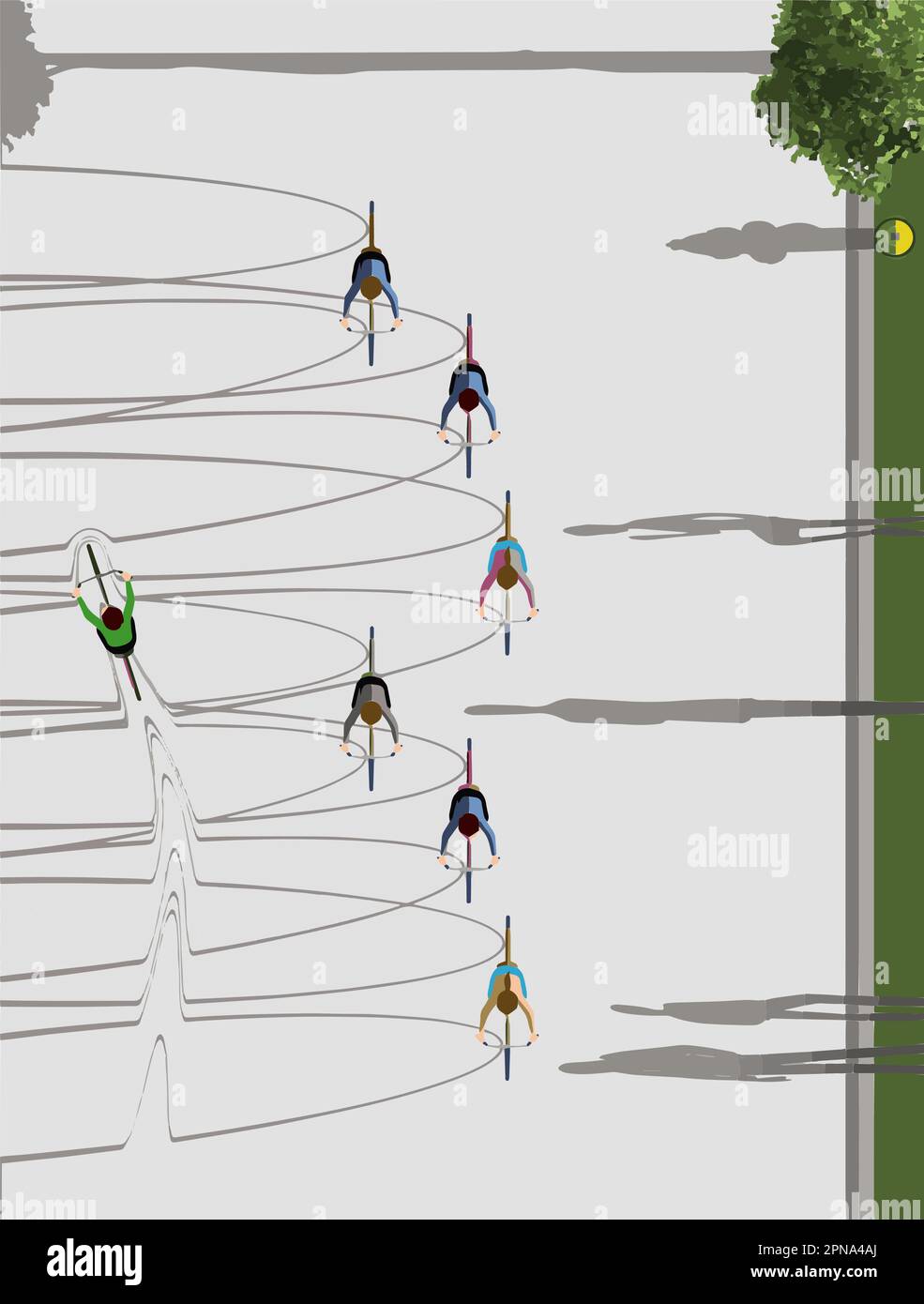 From above male in Stock Vector Images - Alamy