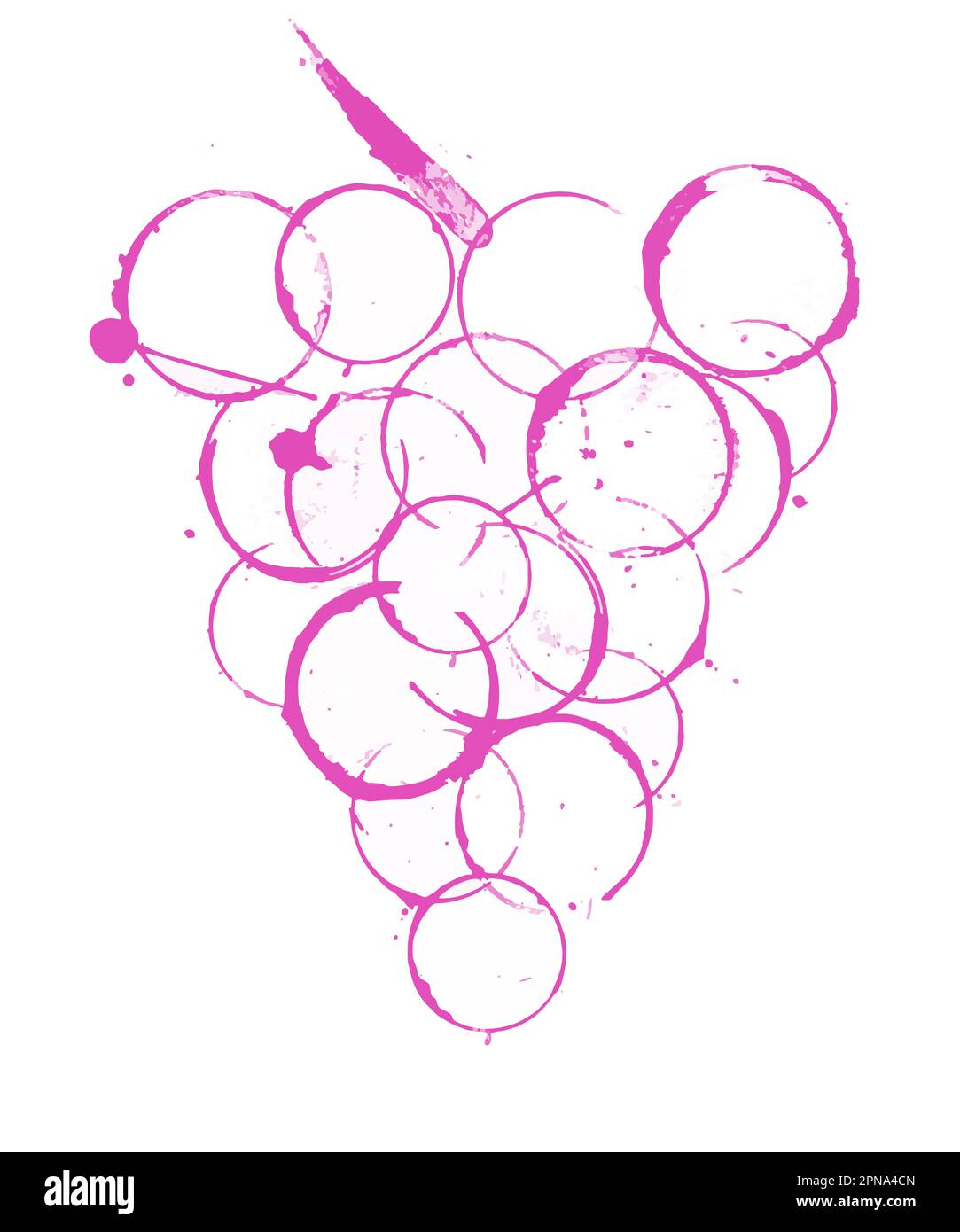 Wine stains from wine glasses on a tablecloth leaves circles that form ... Wine stains from wine glasses on a tablecloth leaves circles that form ...