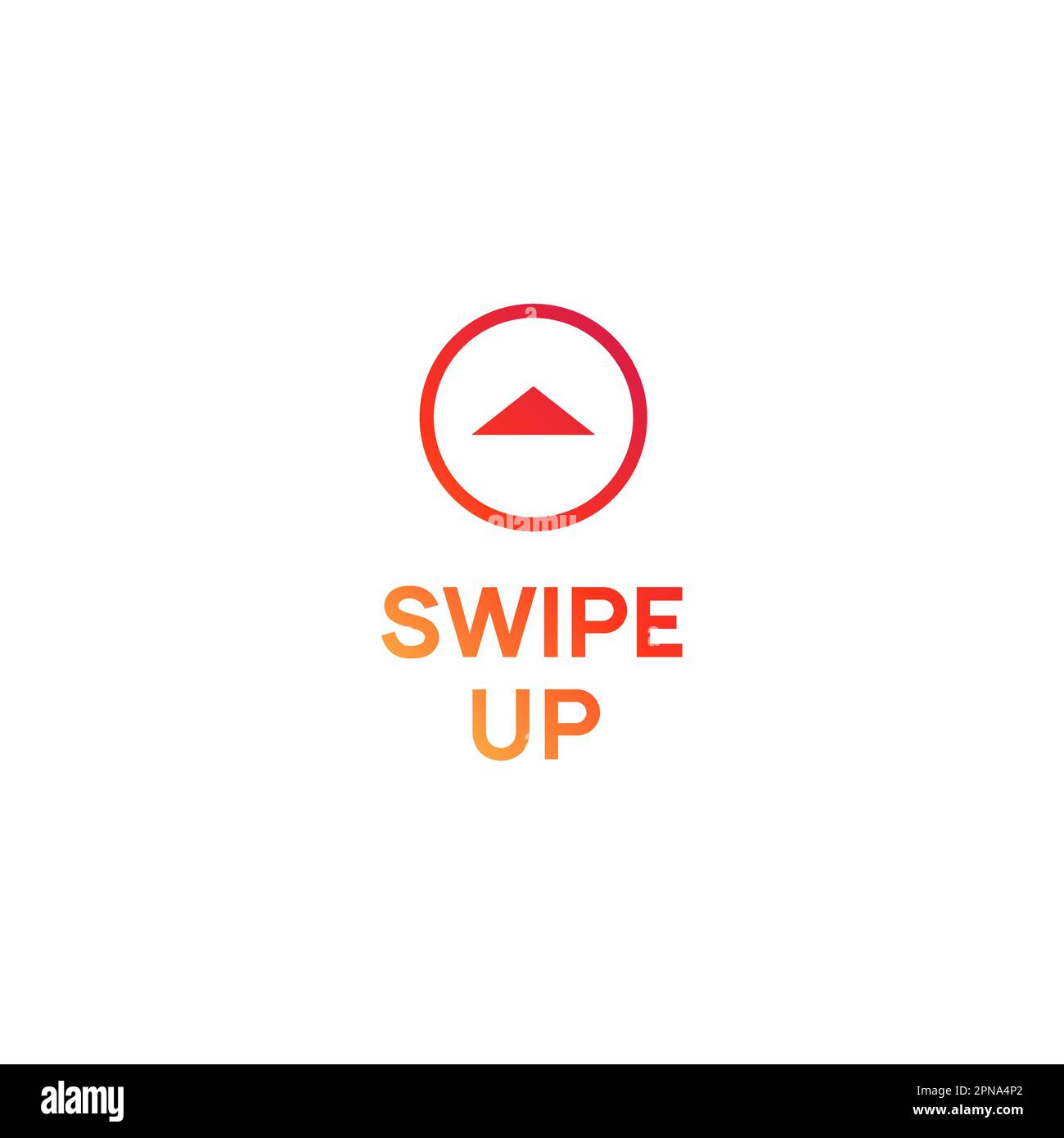 Swipe up arrow vector icon. Social media story drag button sign action ... Swipe up arrow vector icon. Social media story drag button sign action ...