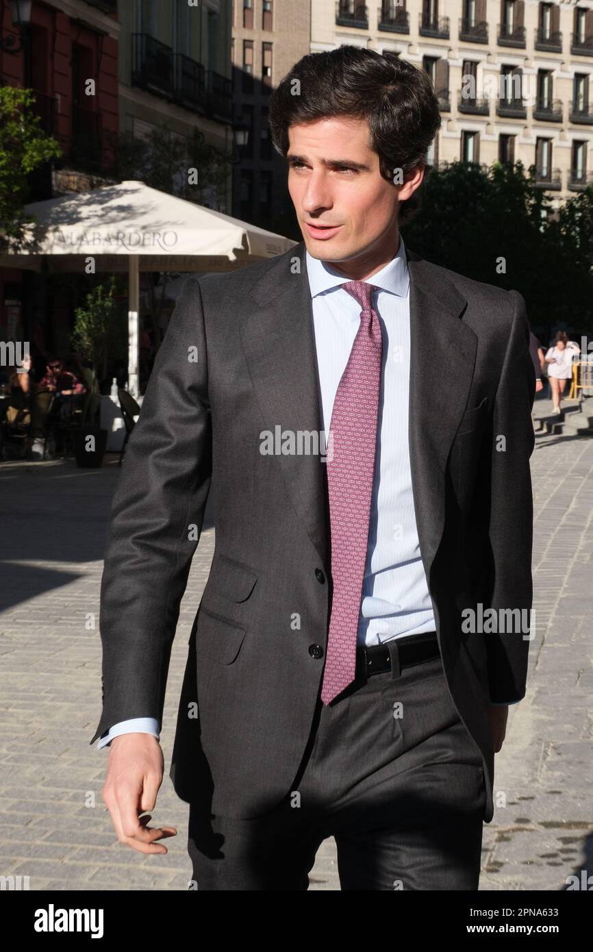 Madrid, Spain. 17th Apr, 2023. Fernando Fitz-James Stuart attends the ...