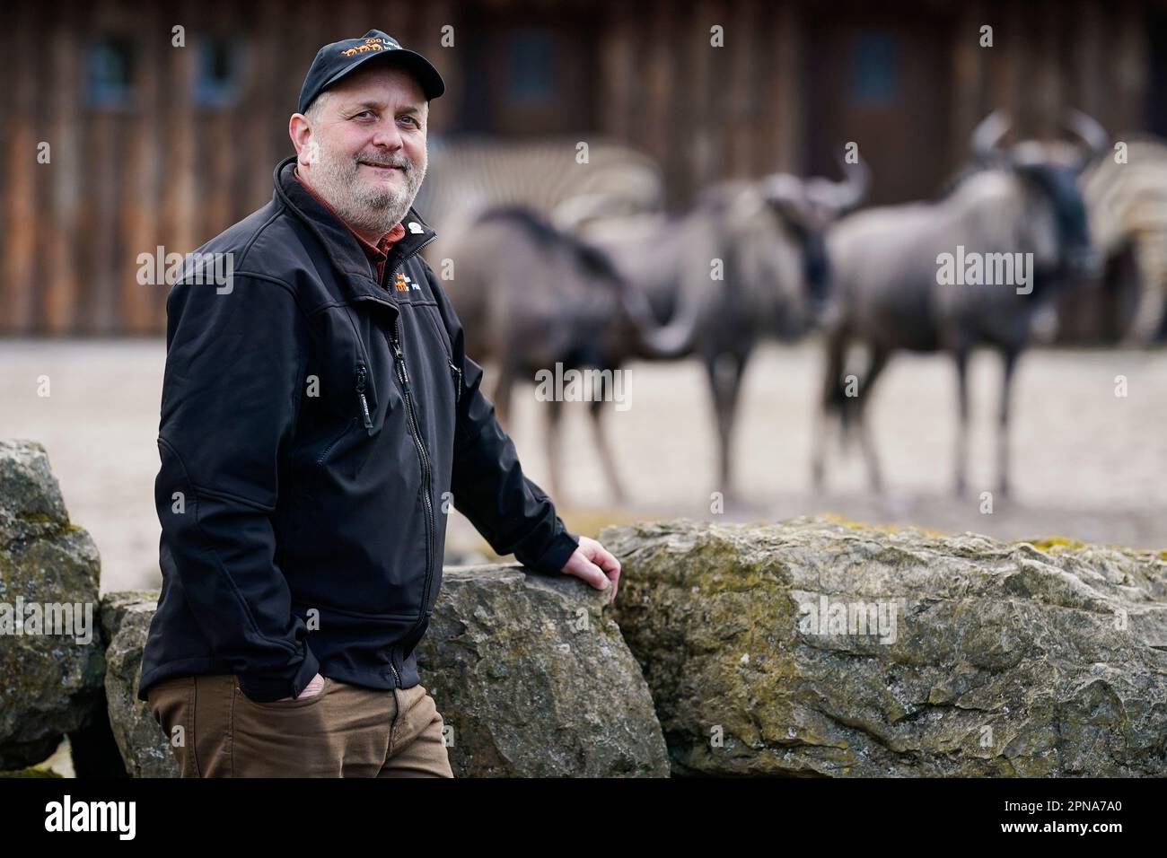 Landau, Germany. 13th Mar, 2023. Zoo director Jens-Ove Heckel stands in ...