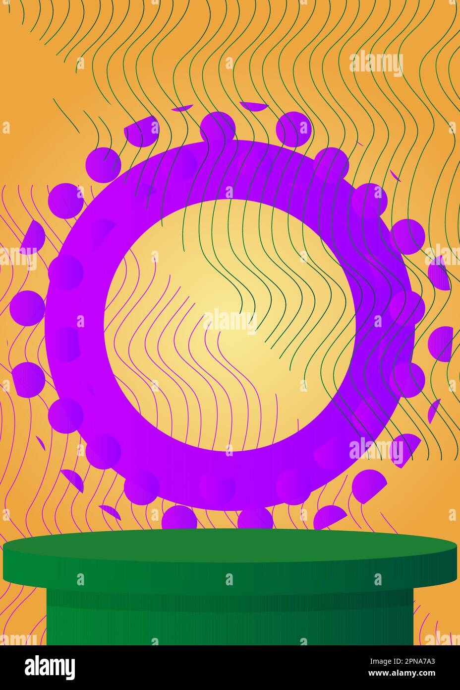 Purple green and gold Stock Vector Images - Alamy