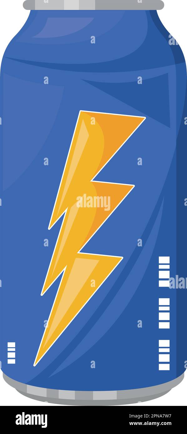 energy drink canned with golden ray Stock Vector Image & Art - Alamy