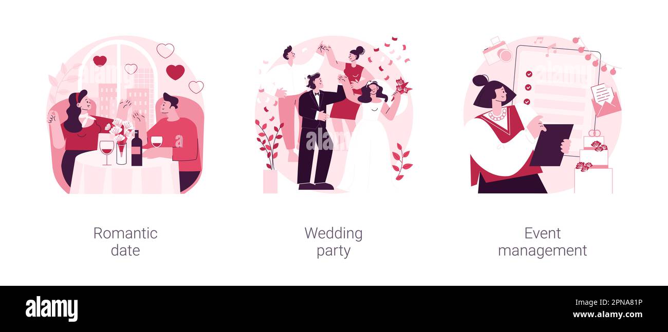Wedding venue cartoon hi-res stock photography and images - Alamy