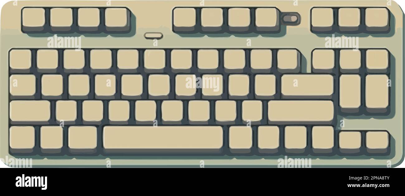 Modern Computer Keyboard Technology Stock Vector Image And Art Alamy 6507