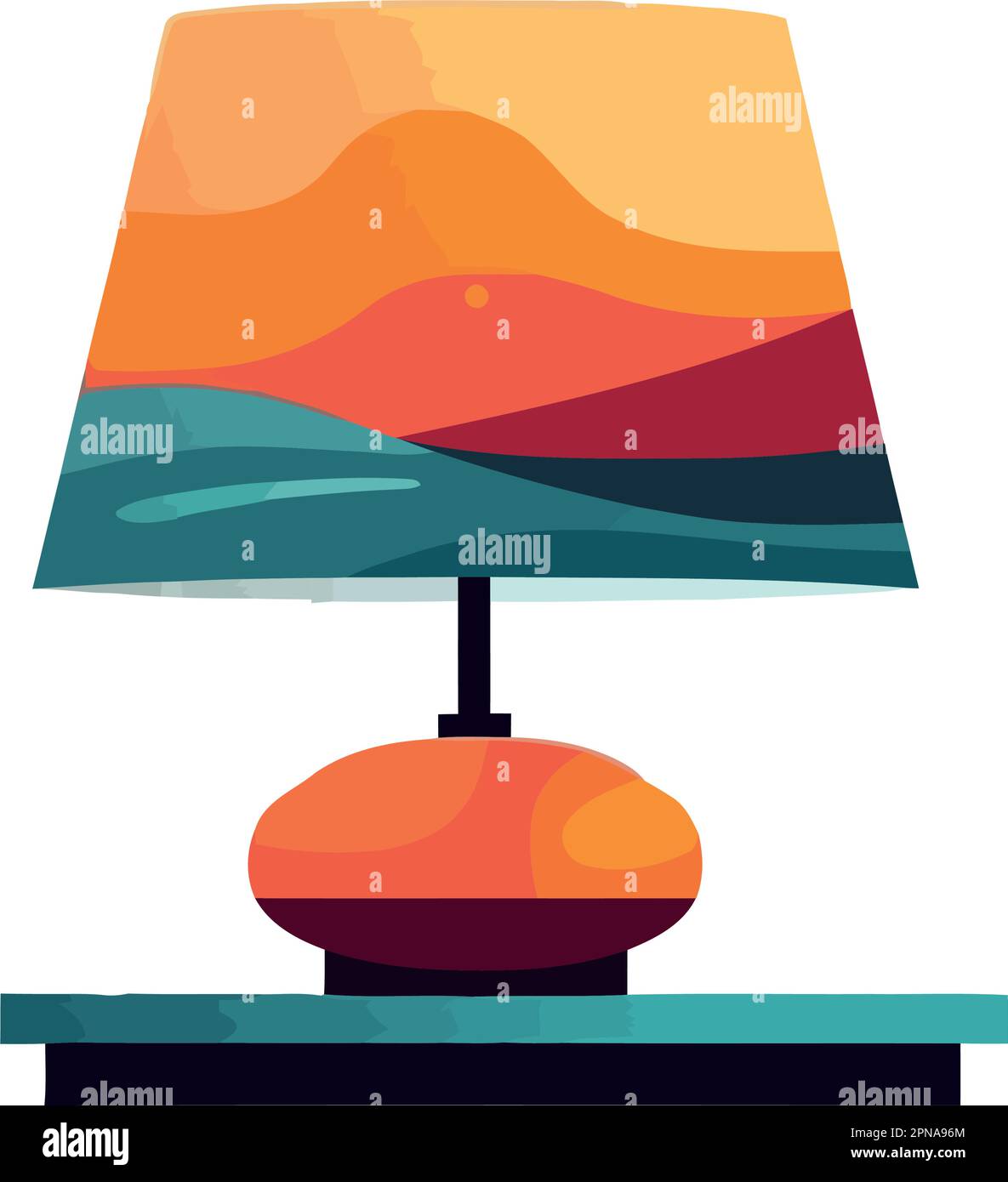 electric lamp wallpaper backdrop Stock Vector Image & Art - Alamy