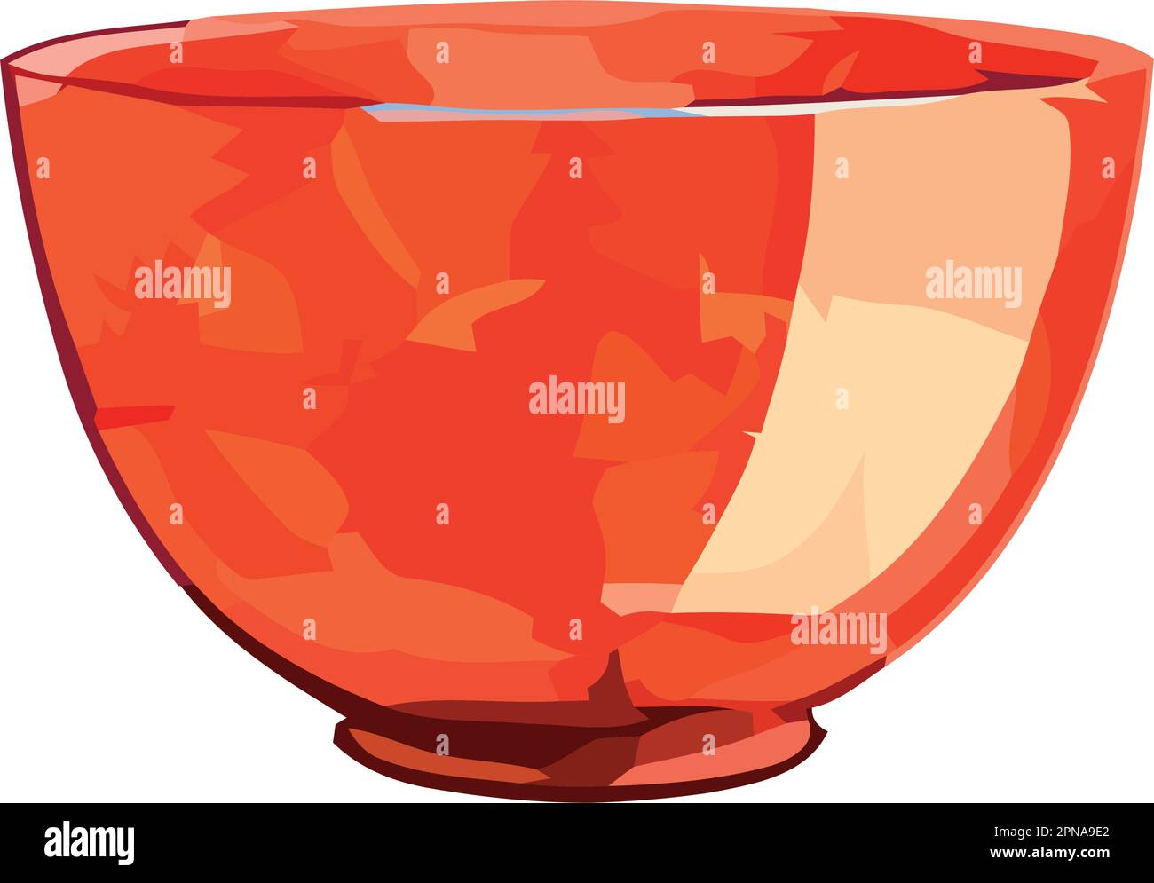 red crockery and pottery decoration Stock Vector Image & Art - Alamy