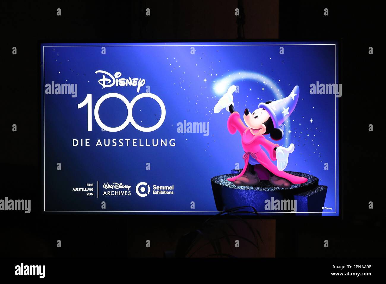 Munich, Germany . 17th Apr, 2023. Munich, Germany, 17. April 2023; the logo of the event, 100 ...