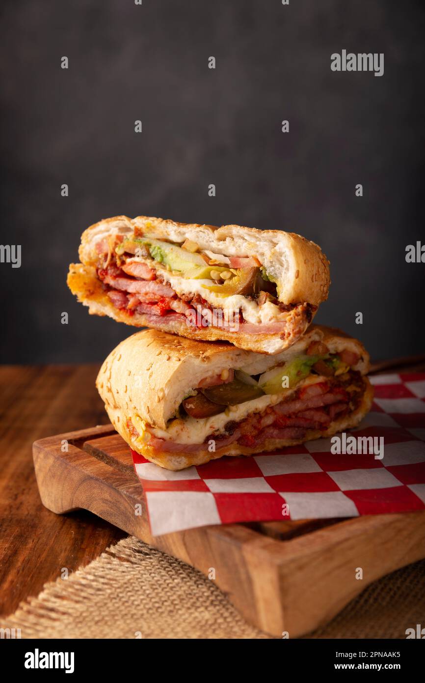 Bagette sandwich hi-res stock photography and images - Alamy