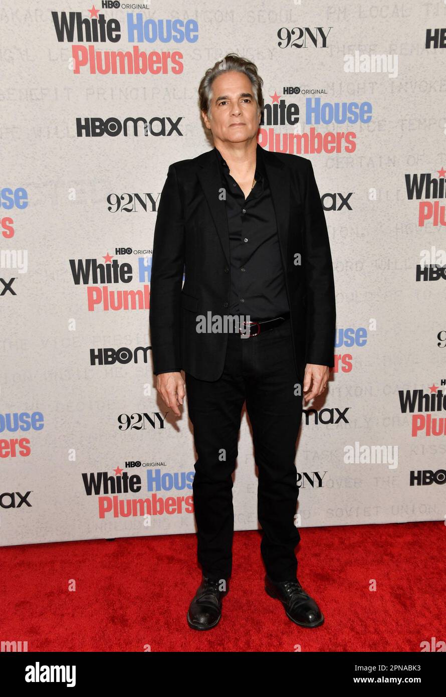 Yul Vazquez attends the premiere of HBO's "White House Plumbers" at the ...