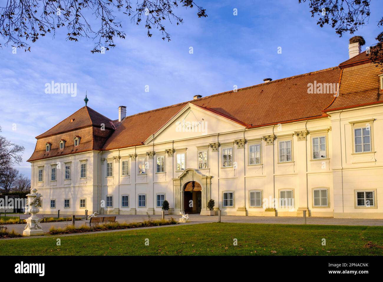 Marchfeld castle hi-res stock photography and images - Alamy