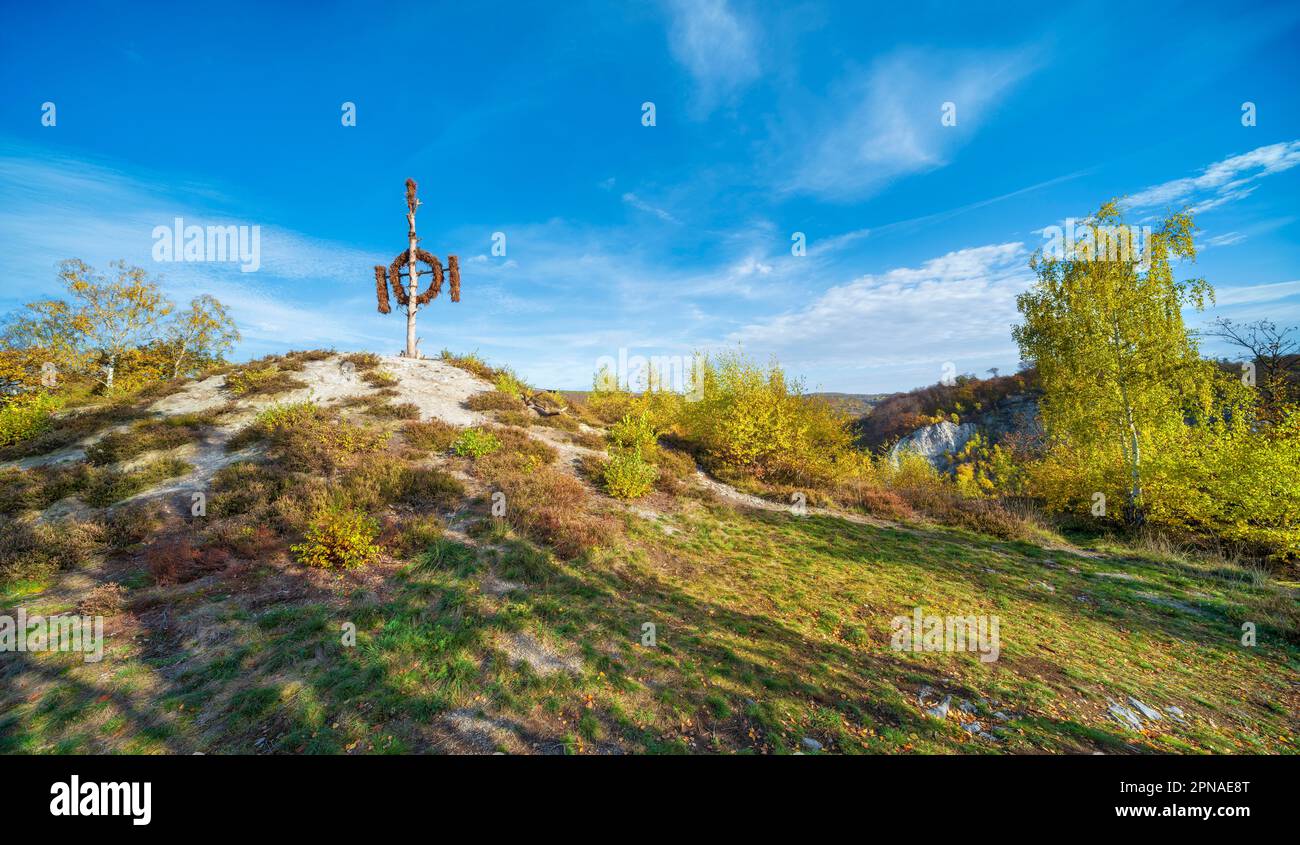 The Queste of Questenberg in the Harz Mountains, remnants of pre ...