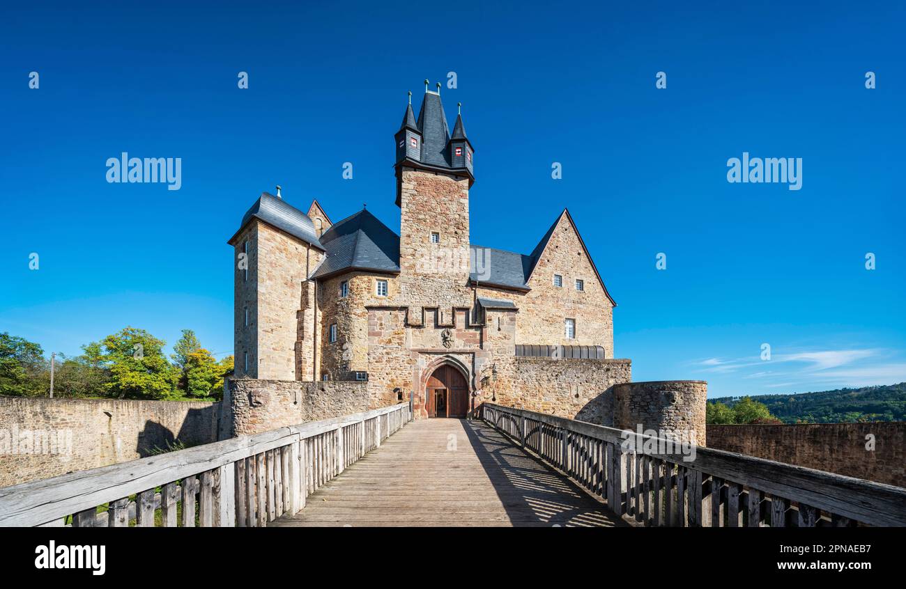 Spangenberg Castle, Spangenberg, Hesse Germany Stock Photo - Alamy