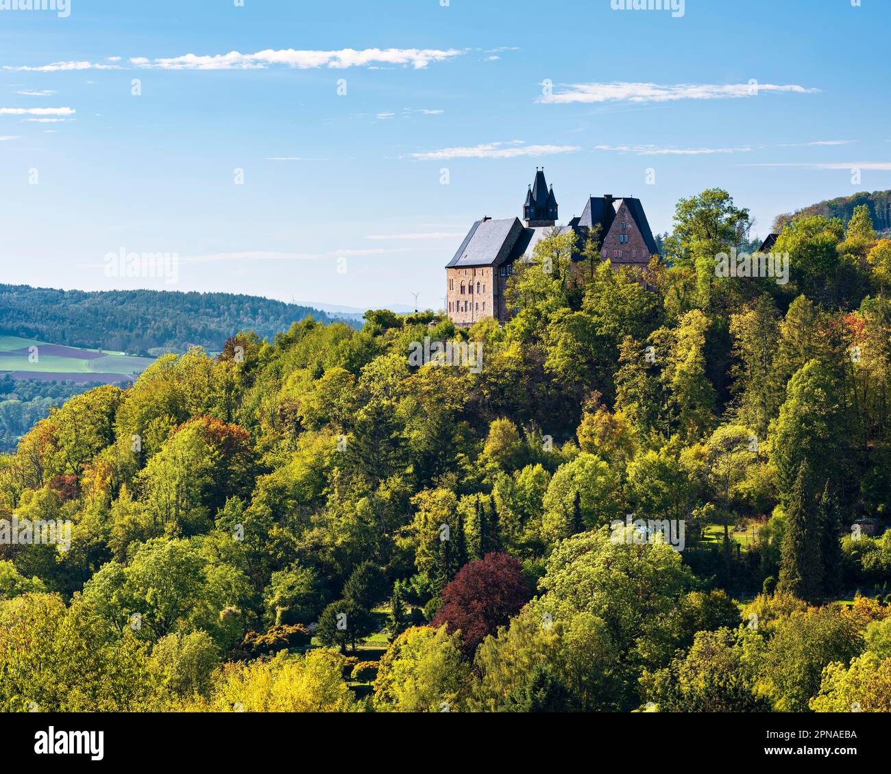 Spangenberg castle hi-res stock photography and images - Alamy