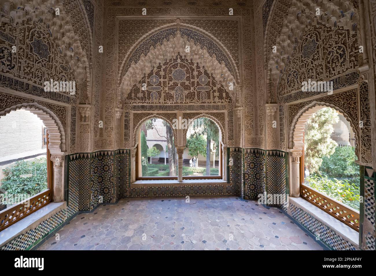 Room in the Alhambra, Granada, Andalusia, Spain Stock Photo - Alamy