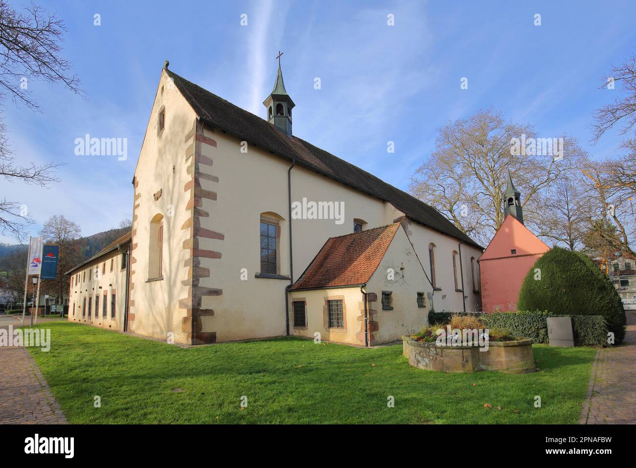Baroque former Capuchin monastery built in 1630 and today's tourist ...