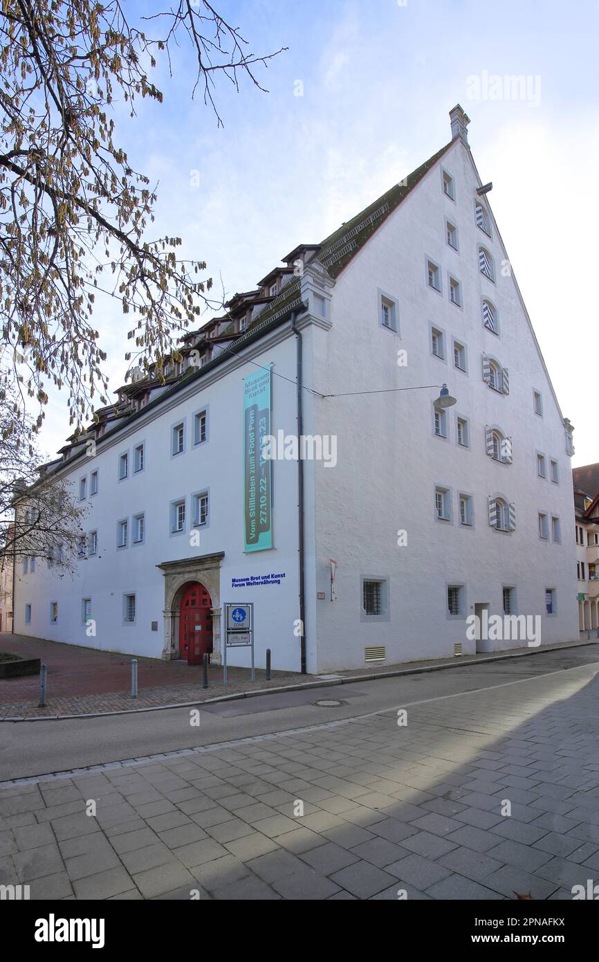 Renaissance Museum Bread and Art built in 1592, Salzstadel, Ulm, Baden ...