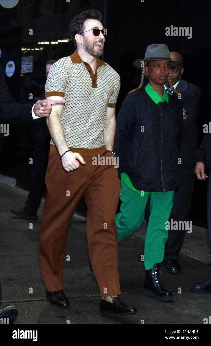Chris evans 2023 hi-res stock photography and images - Alamy