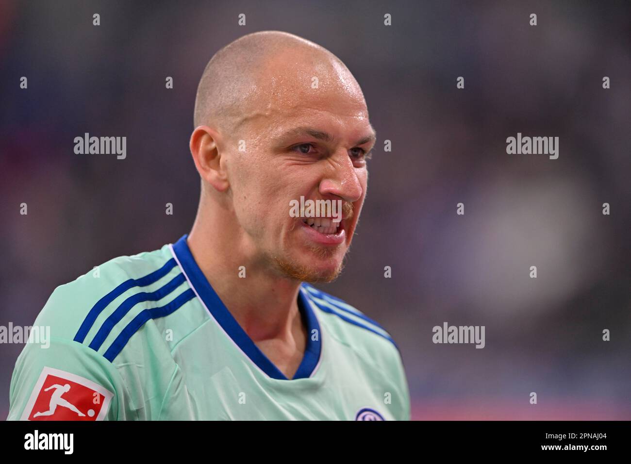 Michael Frey FC Schalke 04 S04 (26), Portrait, PreZero Arena, Sinsheim ...