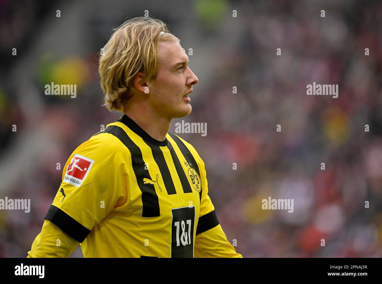 Portrait Julian Brandt Borussia Dortmund BVB (19), Mercedes-Benz Arena, Stuttgart, Baden ...