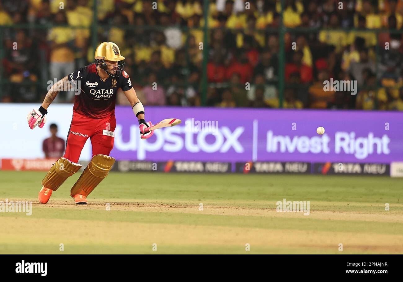 Bangalore, India. 18th Apr, 2023. TATA IPL 2023 : Match No : 24 : RCB Vs CSK : Royal Challengers ...