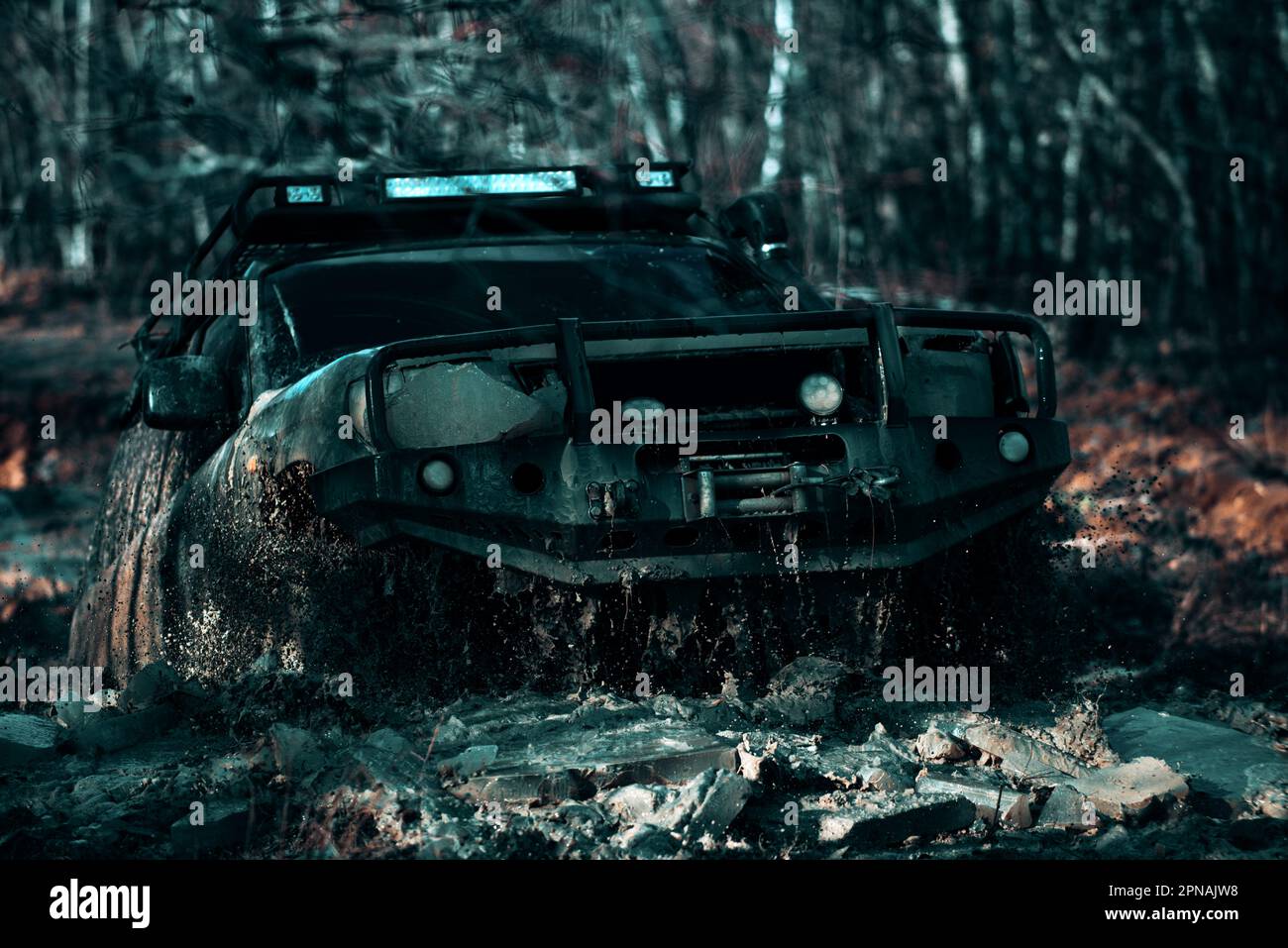 Travel and racing concept for four wheel drive off road vehicle ...