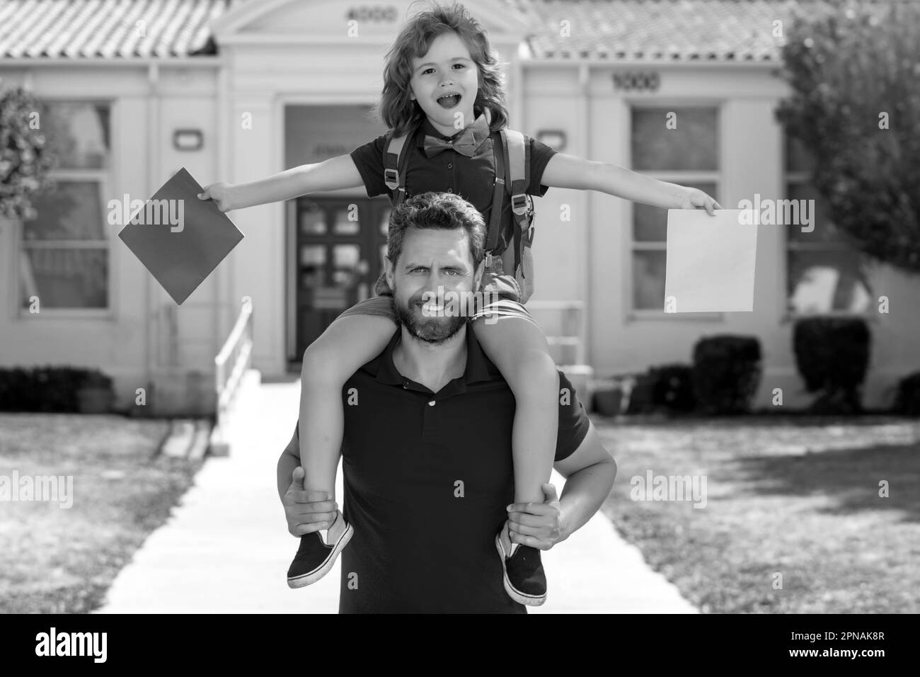 Children friendly park Black and White Stock Photos & Images - Alamy