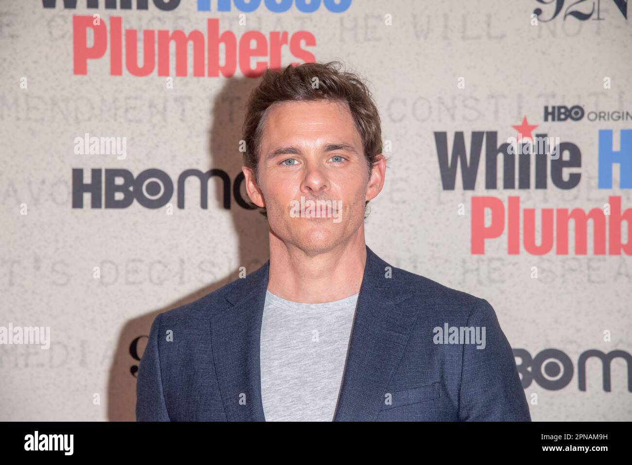 NEW YORK, NEW YORK - APRIL 17: James Marsden attends HBO's "White House ...