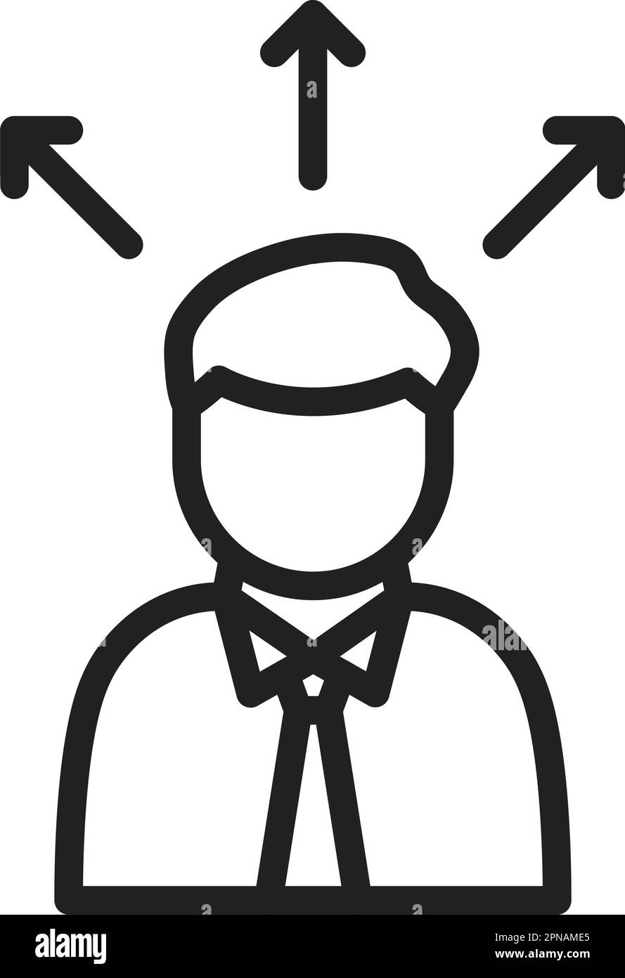 Business Direction icon vector image. Suitable for mobile apps, web ...