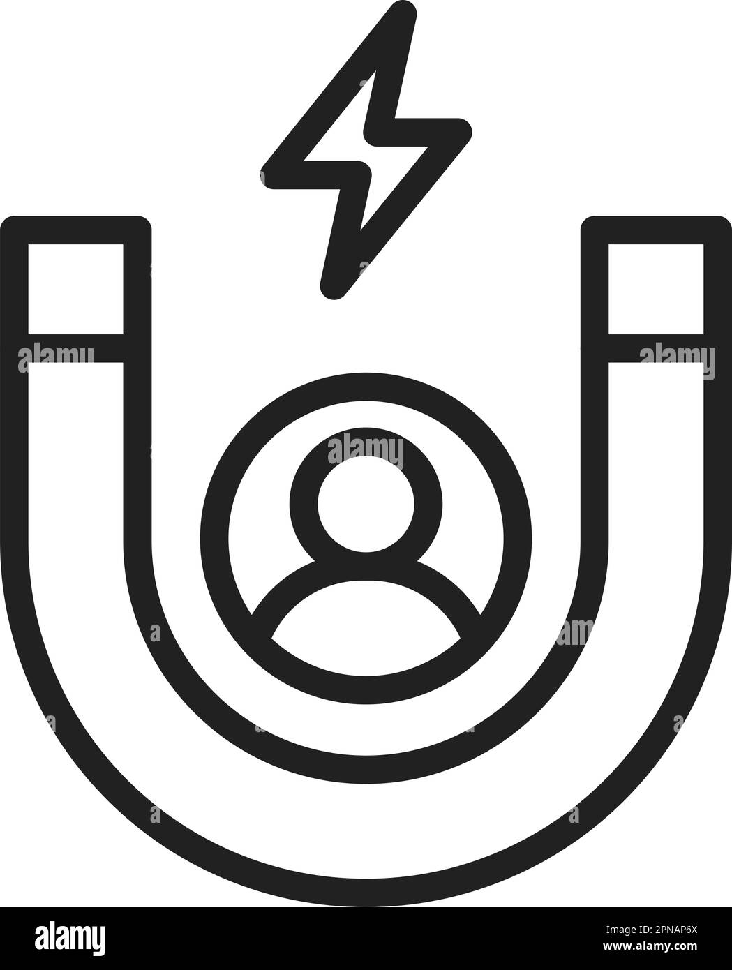 Candidate Attraction icon vector image. Suitable for mobile apps, web apps and print media Stock ...