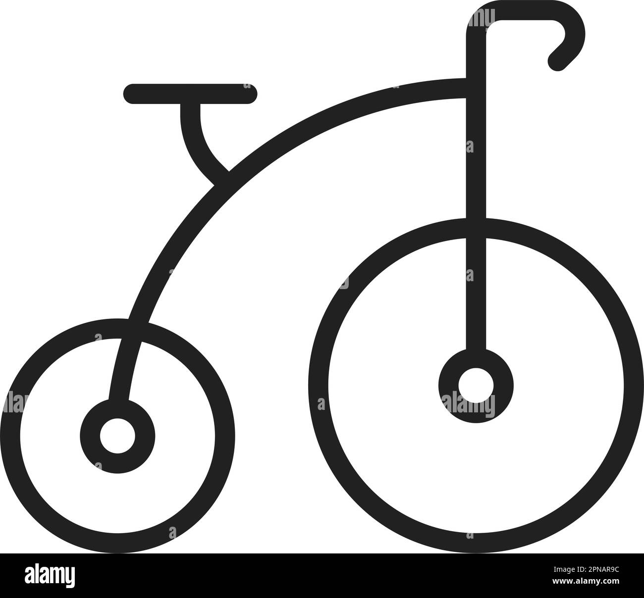 Circus Cycle icon vector image. Suitable for mobile apps, web apps and ...
