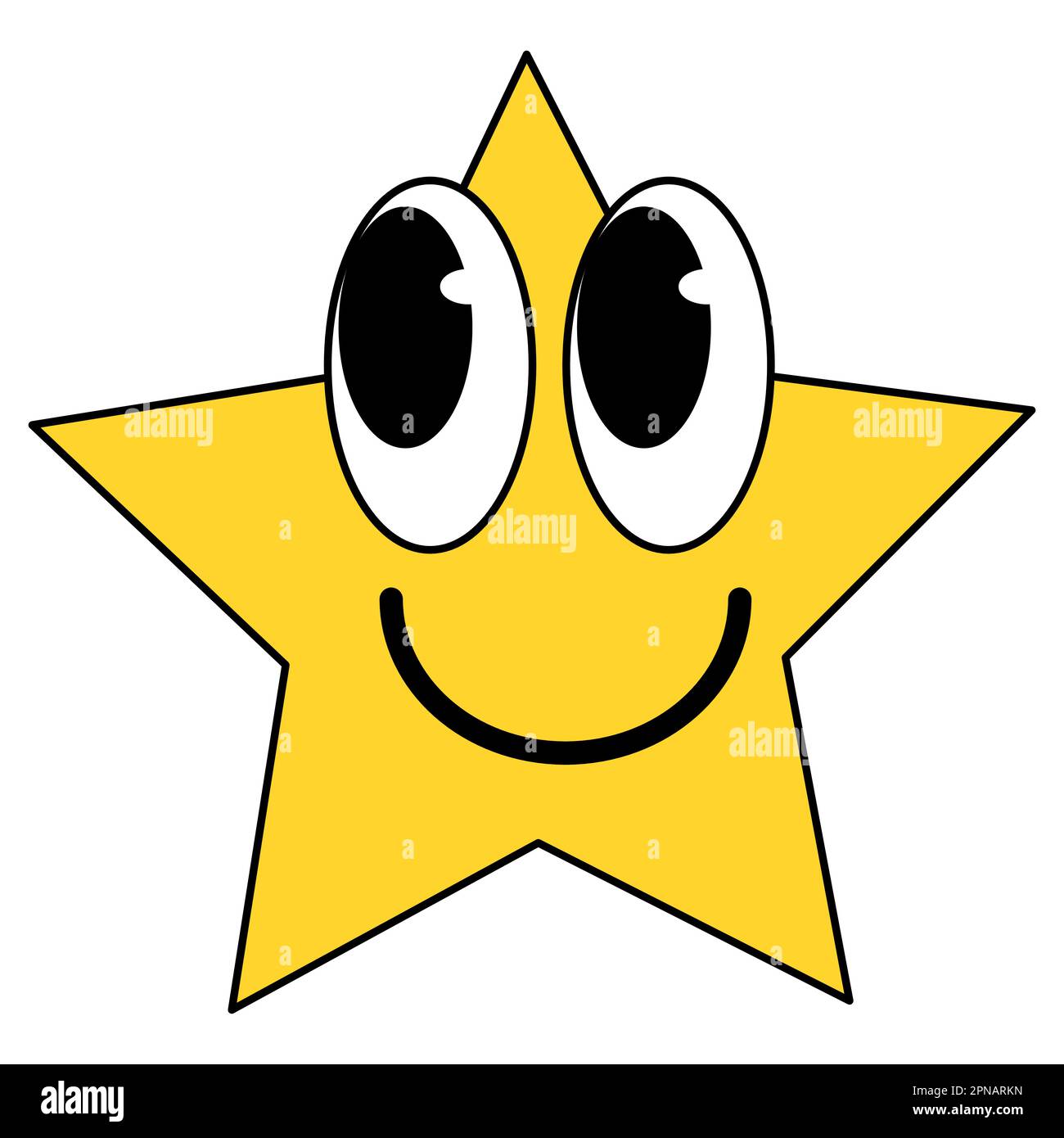 Groovy Cartoon funny cartoon smile geometric shape comic characters ...
