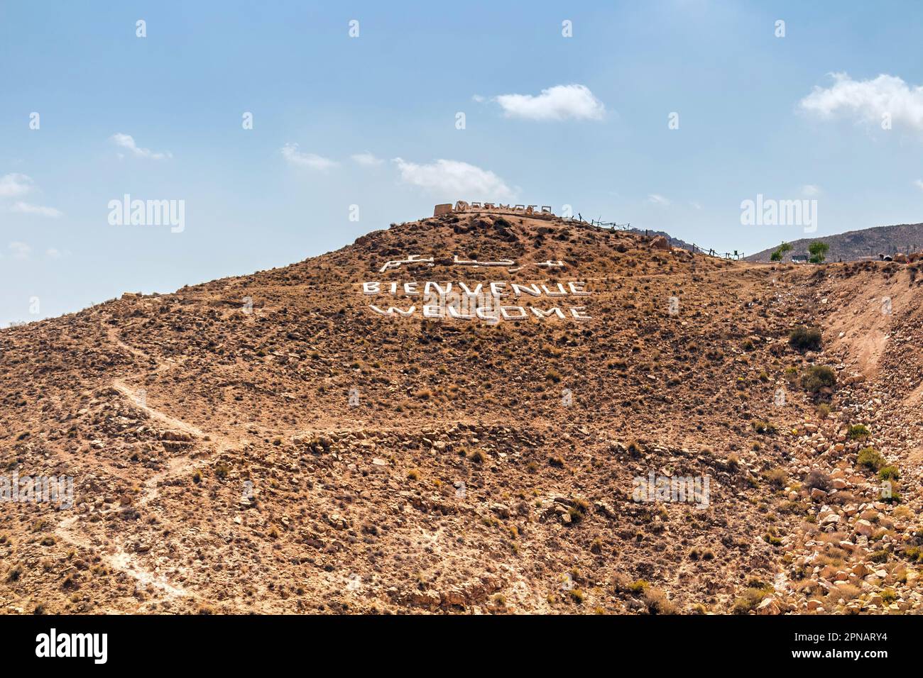 Matmata, a Berber town with unique underground dwellings in Tunisia ...