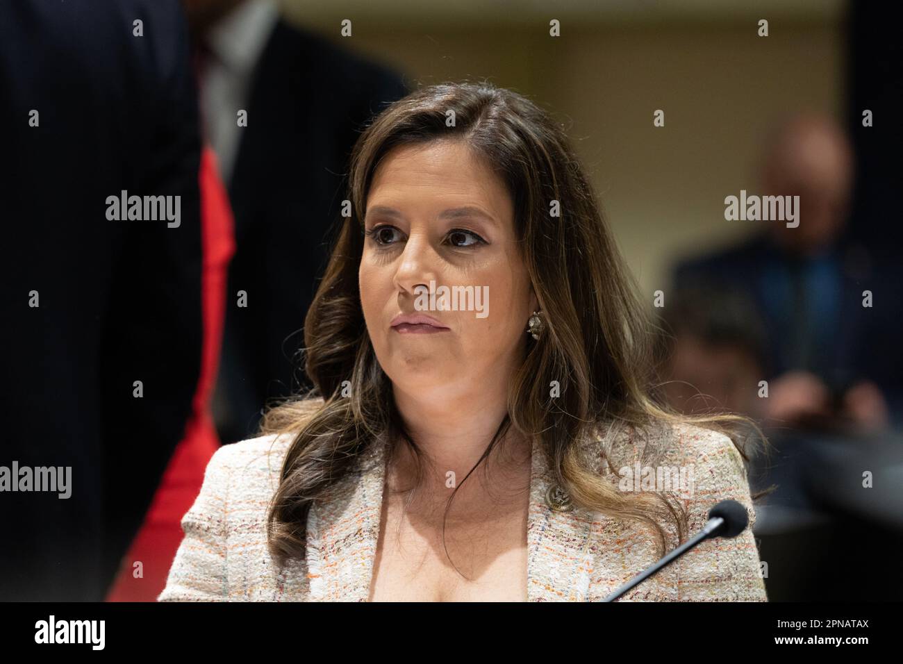 Congressman Elise Stefanik (R) attends House Judiciary Committee field ...