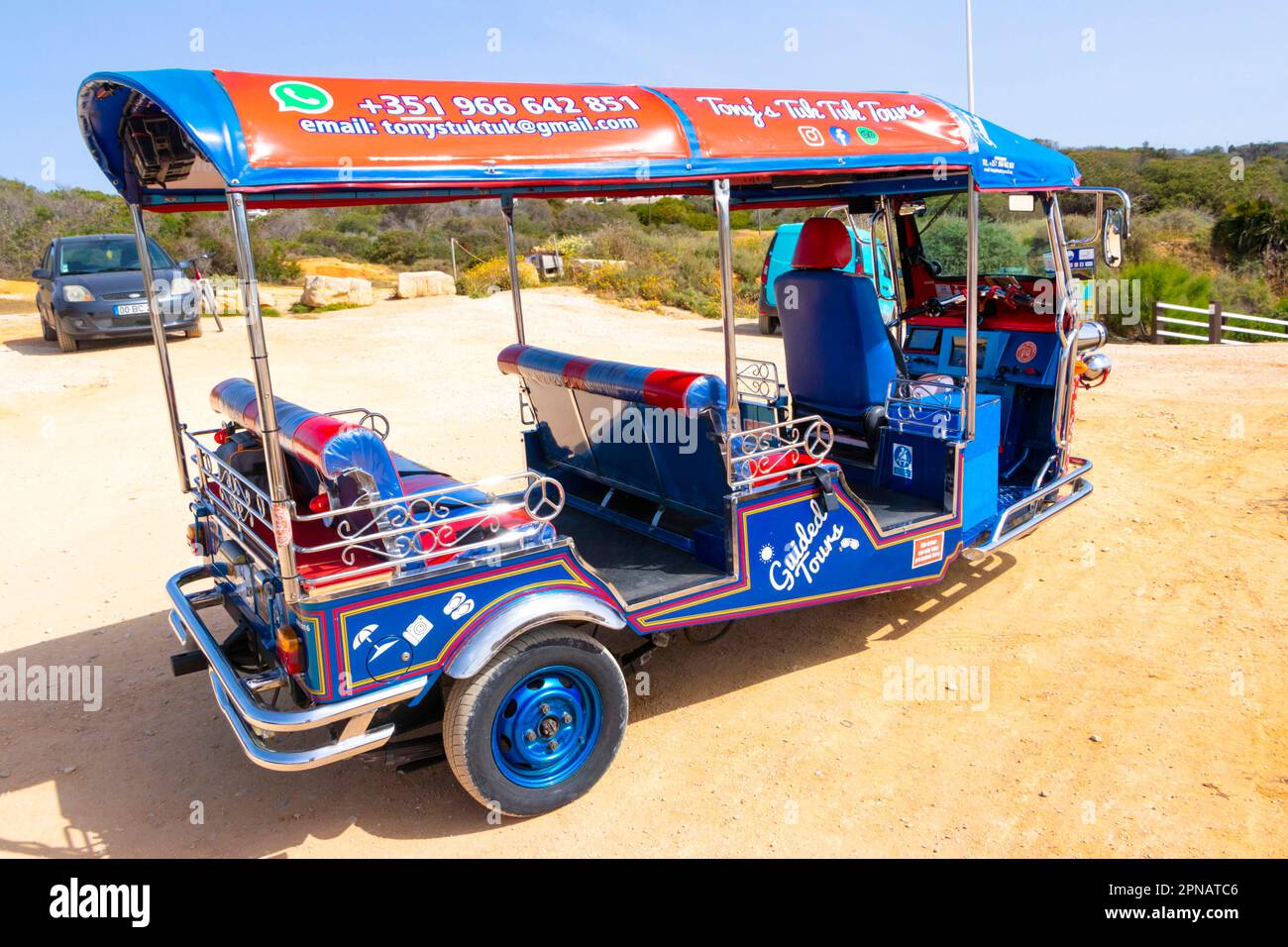 Colourful tuk tuks portugal hi-res stock photography and images - Alamy