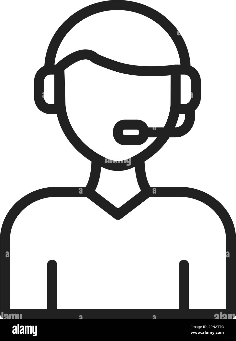 Commentator icon vector image. Suitable for mobile apps, web apps and print media Stock Vector ...