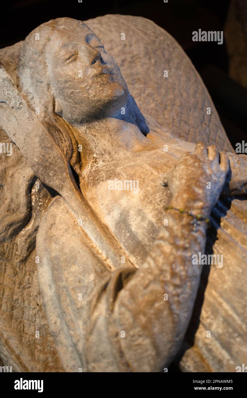 Grace Darlings Tomb inside St Aidans Church Stock Photo - Alamy