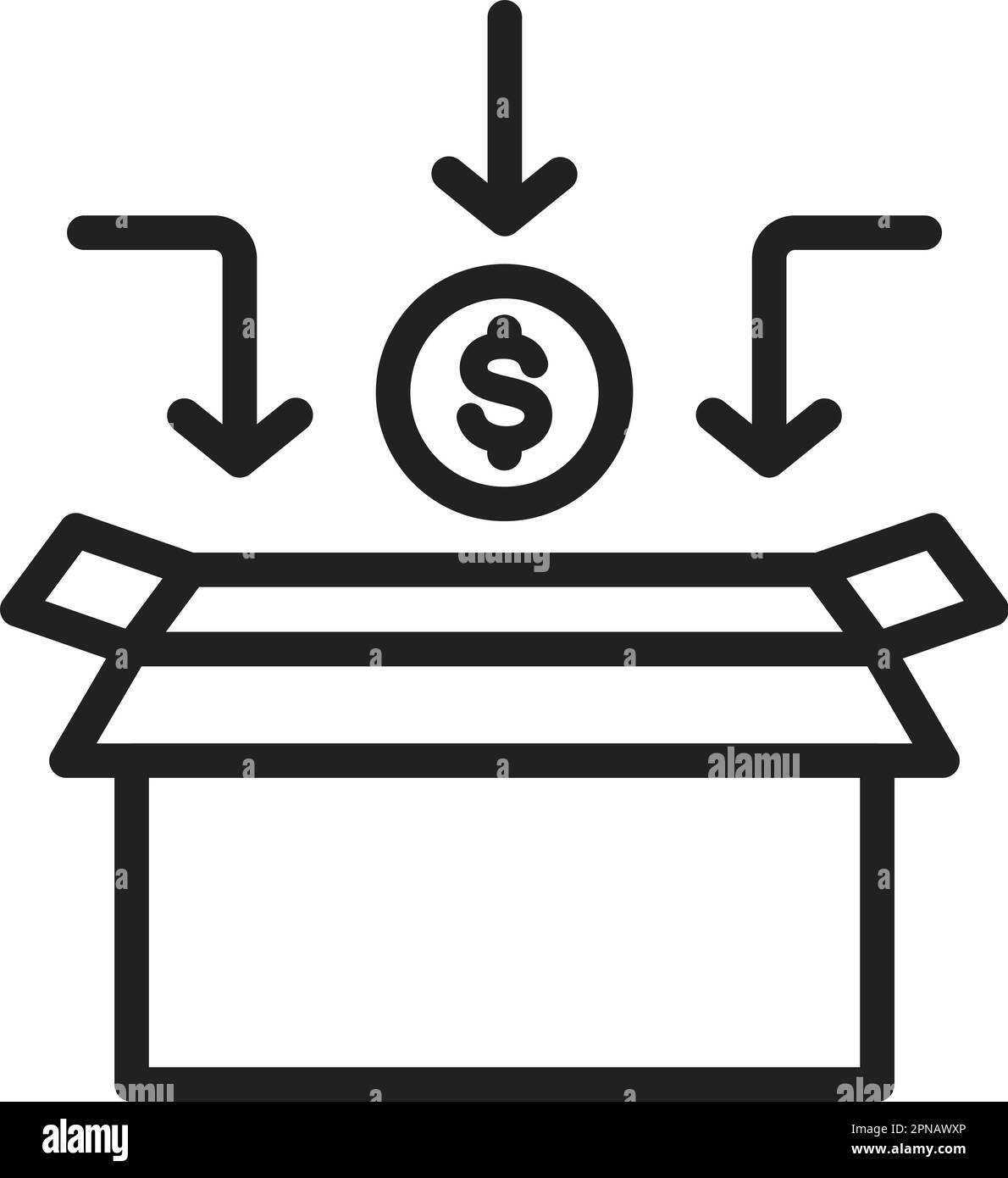 Crowdfunding icon vector image. Suitable for mobile apps, web apps and print media Stock Vector ...
